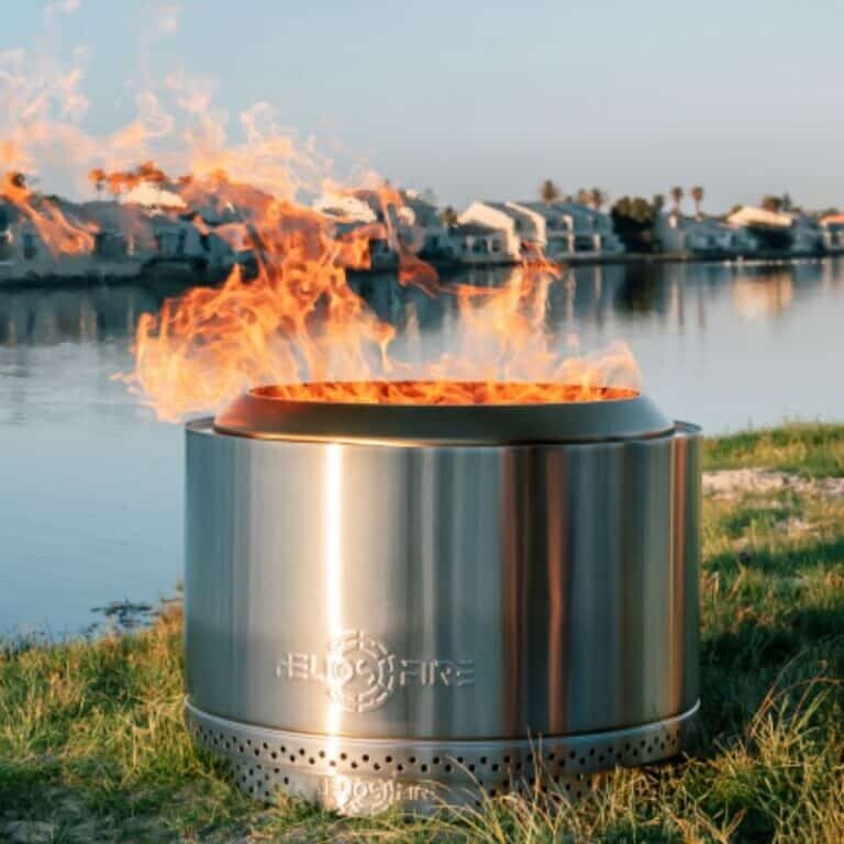 The Allure of a Smokeless Firepit With Grill — Helios Fire | Smokeless ...